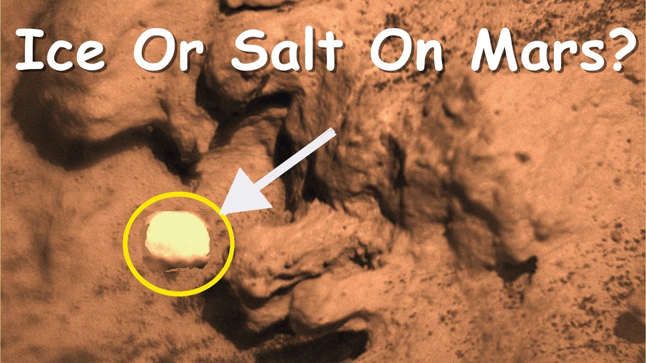 NASA's Mars Curiosity Rover Found Ice Or Salt On Mars || Existence Of ...