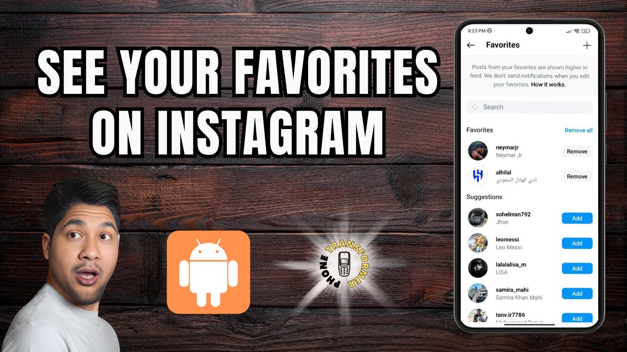 How to See Your Favorites on Instagram - YouTube