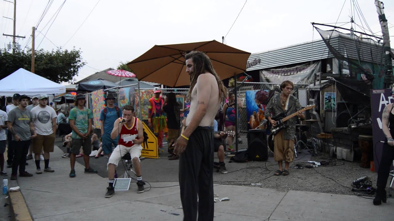 Spontaneous Magic at the Whiteaker Block Party 2015 pt1 - YouTube