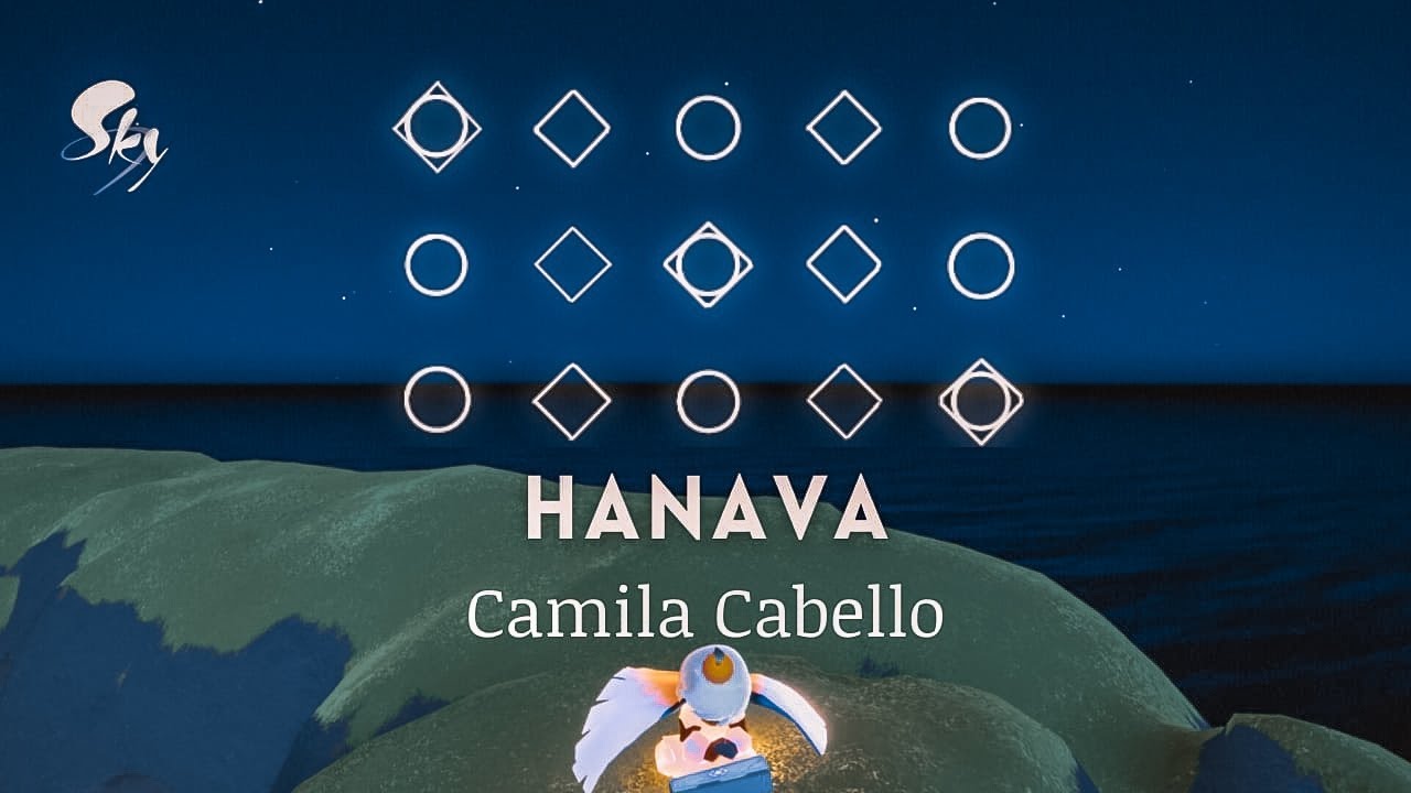 Hanava - Camila Cabello : sky piano music sheet [ sky : children of the ...