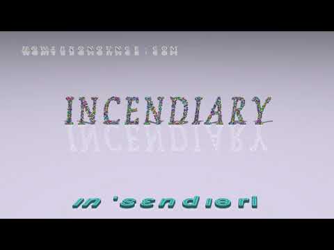 incendiary - pronunciation + Examples in sentences and phrases - YouTube