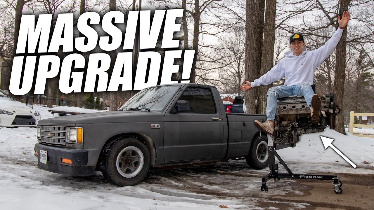 BIG New Engine for my Mini Truck! - YouTube