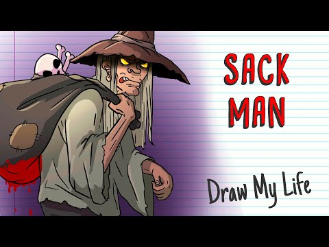 SACK MAN 😨 HORROR LEGEND | Draw My Life