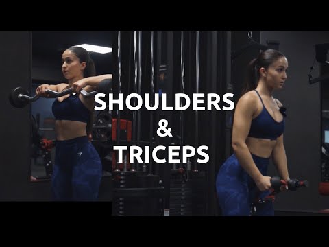 SHOULDERS & TRICEPS WORKOUT | FULL GYM WORKOUT