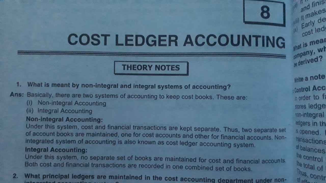 Cost Ledger Accounting Bcom 3rd Semester Full Explanation In Hindi cost-ledger-accounting-bcom-3rd-semester-full-explanation-in-hindi