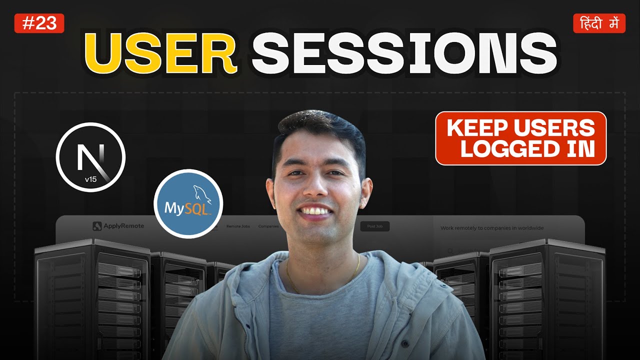 Full Stack Session Management🔐Generate, Hash & Store Session Token in ...