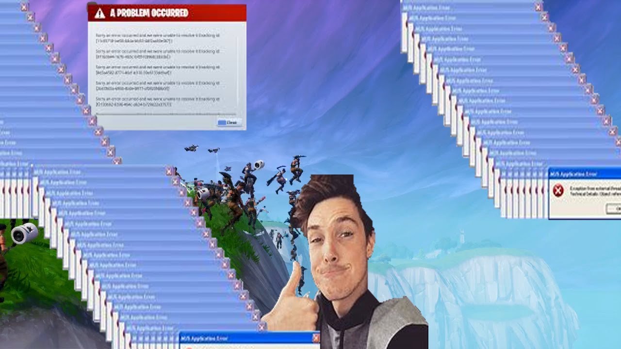 Fortnite Custom Server Breaking Match W/ LazarBeam, AlexAce Joogie ...