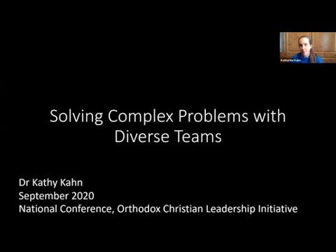 Solving Complex Problems With Diverse Teams - Dr. Katherine Kahn - YouTube