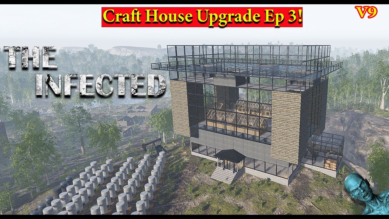 The infected Craft House Upgrade Episode 3 | The Infected Gameplay ...