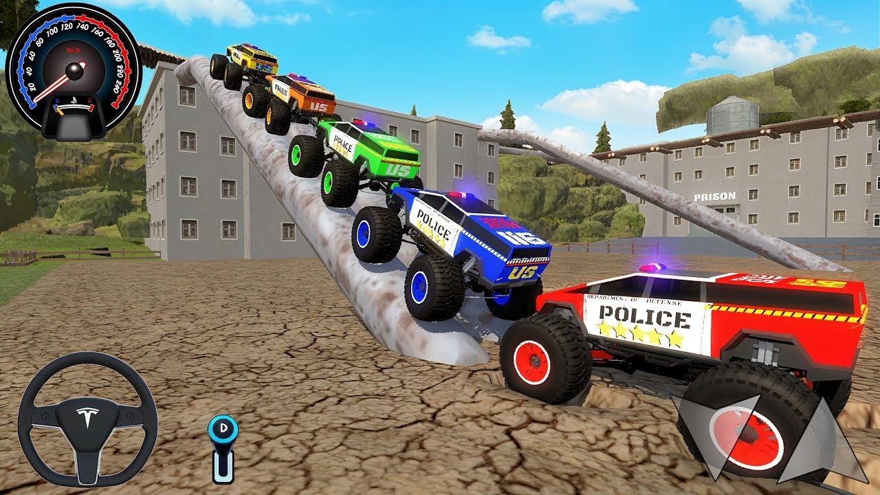 Offroad Truck Multiplayer Monster Truck Impossible Mud Racing For ...