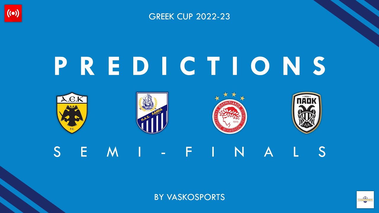 🔴 LIVE | ΟΛΥΜΠΙΑΚΟΣ - ΑΕΚ | ΠΑΟΚ - ΛΑΜΙΑ | ΚΥΠΕΛΛΟ - ΗΜΙΤΕΛΙΚΑ ...