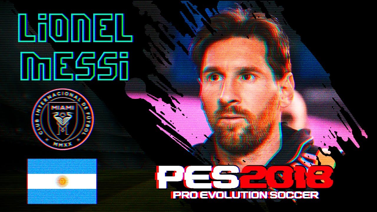 Como crear a Lionel Messi en PES 2018 - YouTube