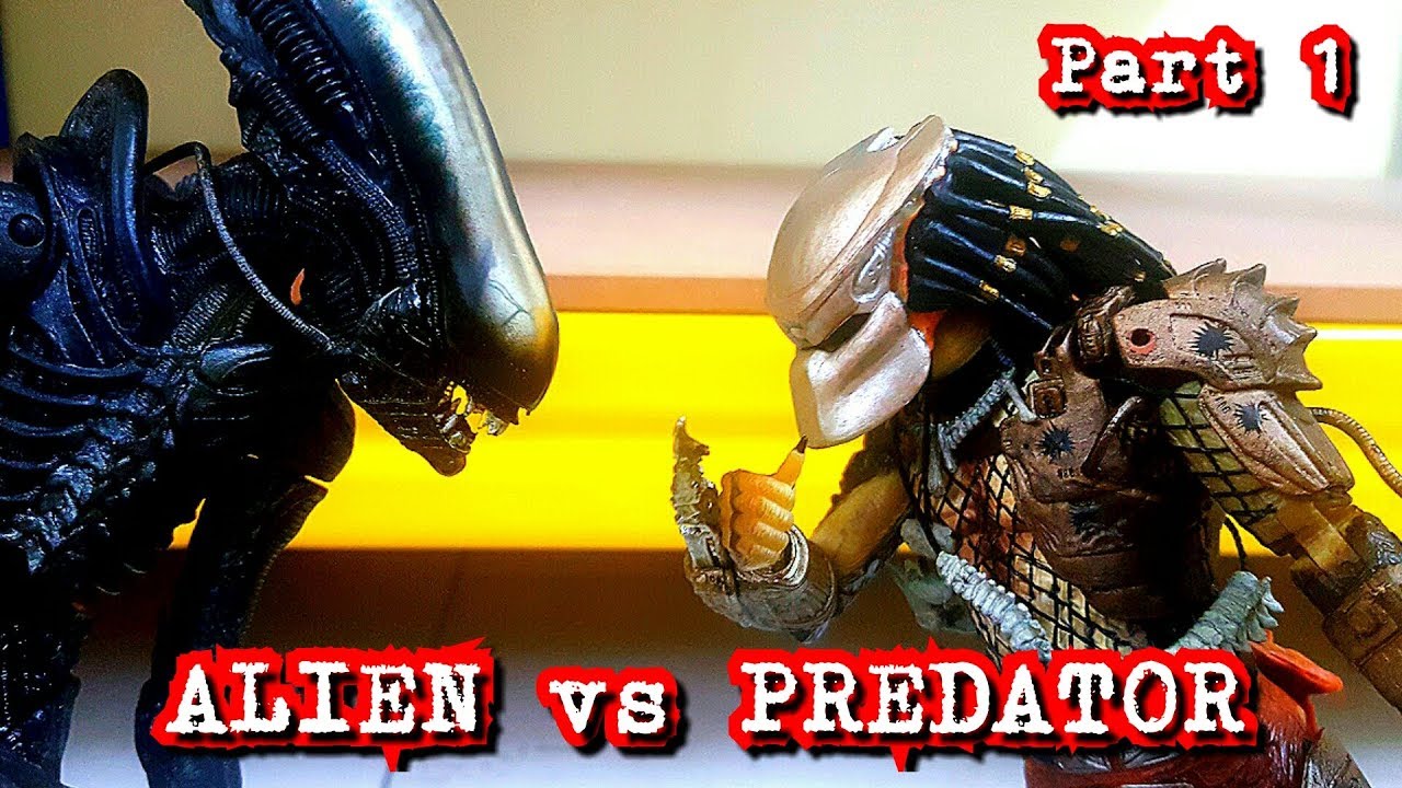 Alien Vs. Predator Stop Motion #1 || AG Stop Motion - YouTube