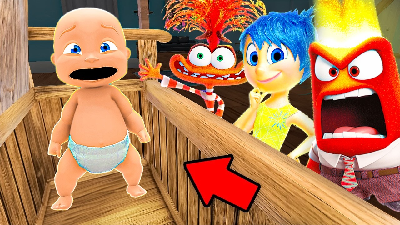 Baby and INSIDE OUT 2 Play Hide and Seek! - YouTube