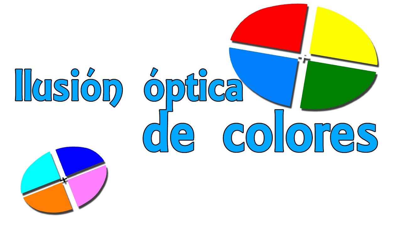Ilusión óptica impresionante con colores - YouTube