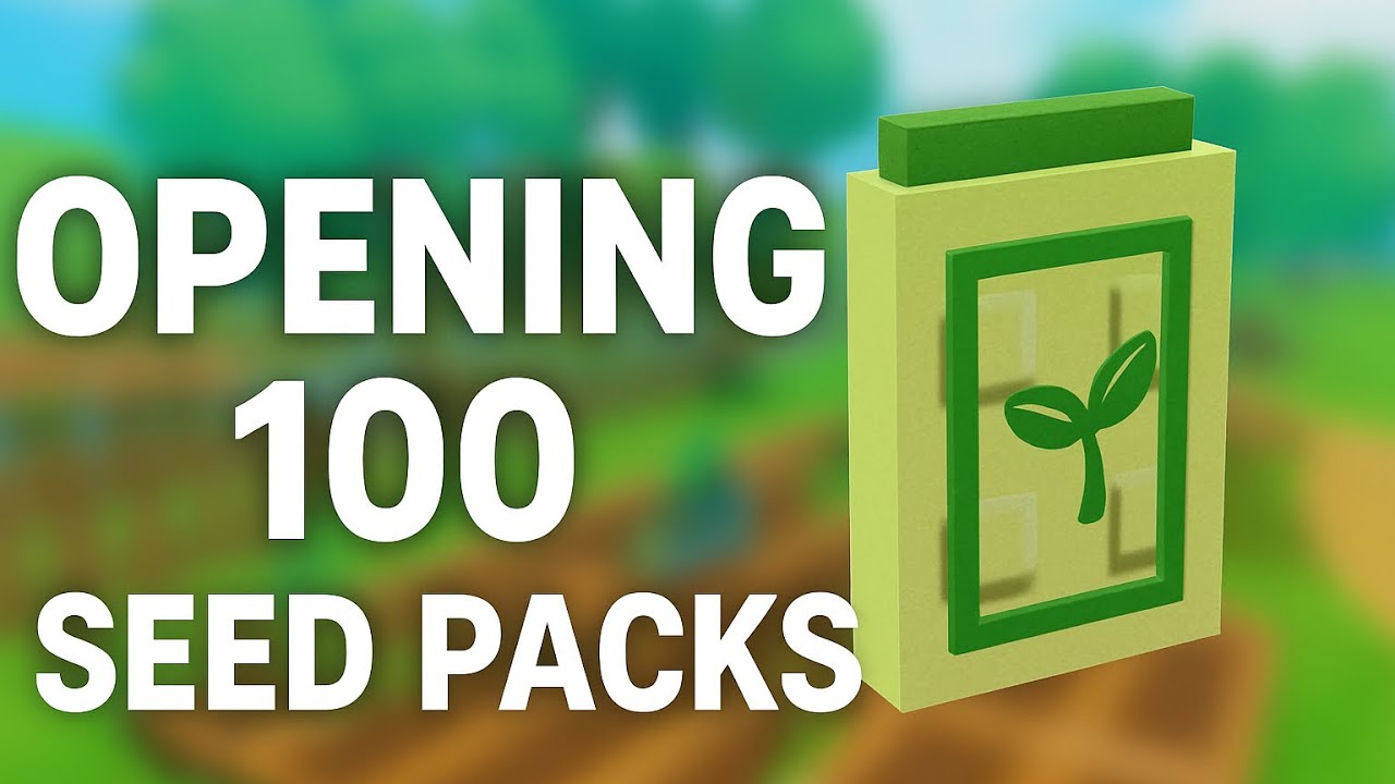 100 SEED PACKS = ? REWARDS in Roblox Grow a Garden! - YouTube