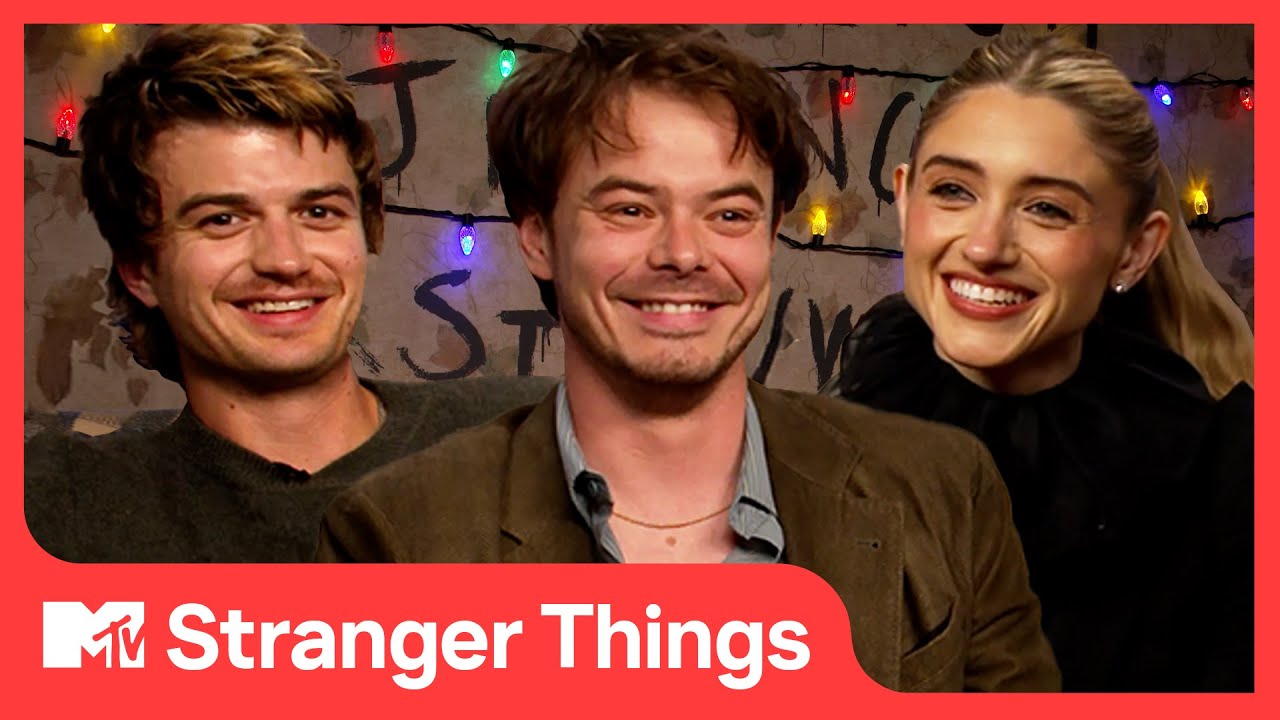 Stranger Things Cast Talk Season 5, Girl Dad Steve Harrington & More 🥹 ...
