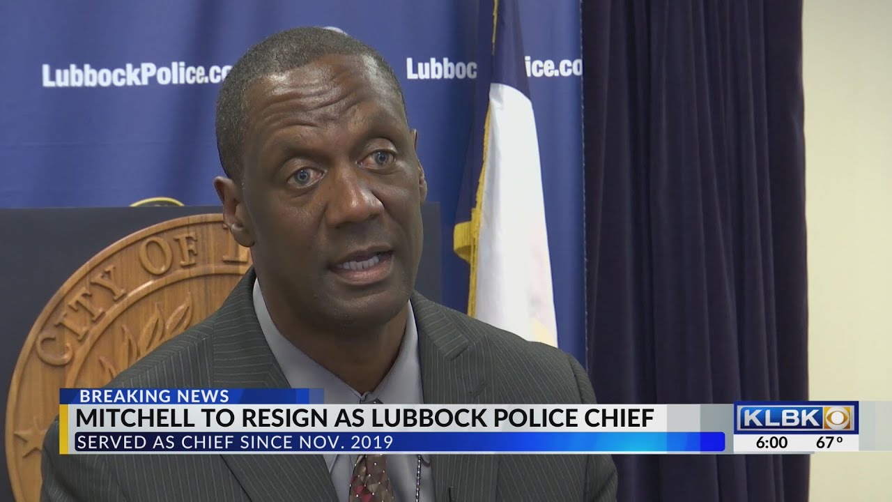 Lubbock Police Chief Mitchell out, acting chief not yet named - YouTube