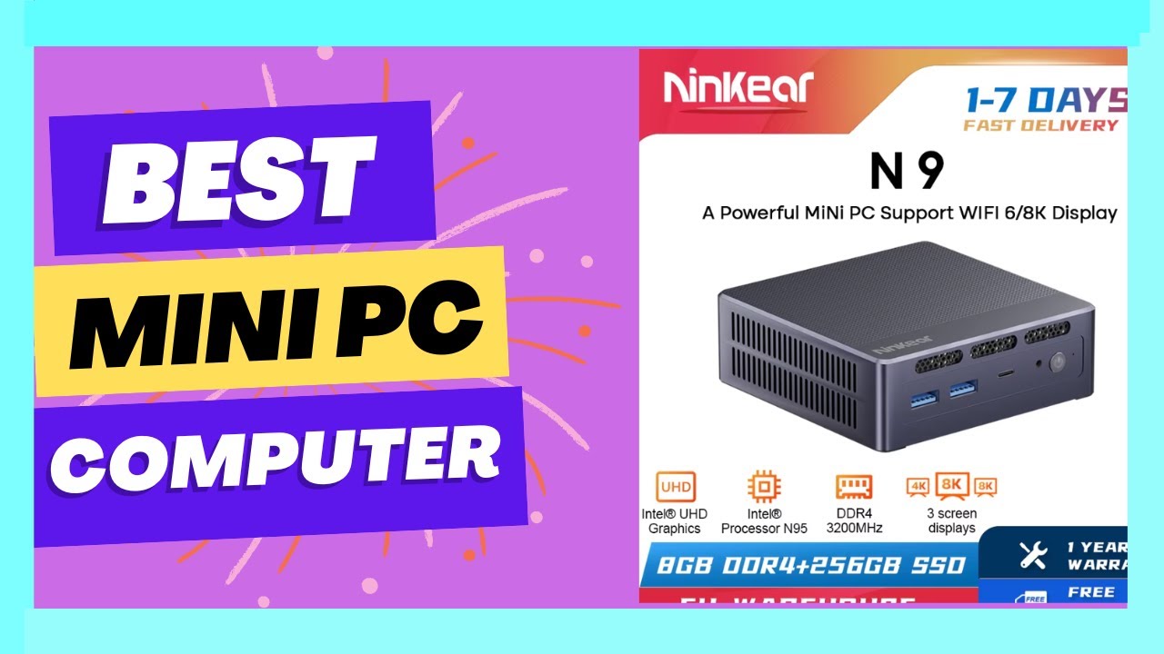 Ninkear N9 MINI PC Intel Processor N95 Mini Computer - YouTube