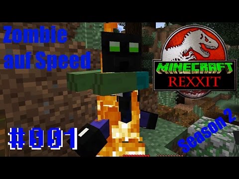 Minecraft Rexxit: Jurassic Park Season 2 #001 - ZOMBIE AUF SPEED - YouTube