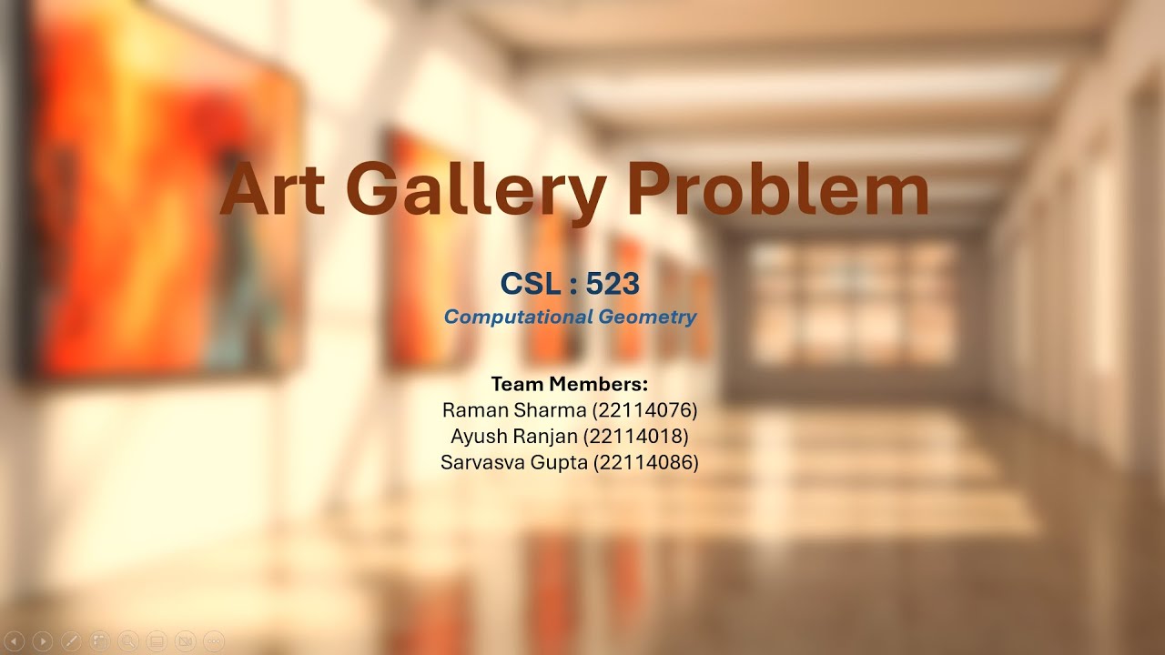 Art Gallery Problem with Guard Visibility Heatmap 🖼️| CSL-523 - YouTube