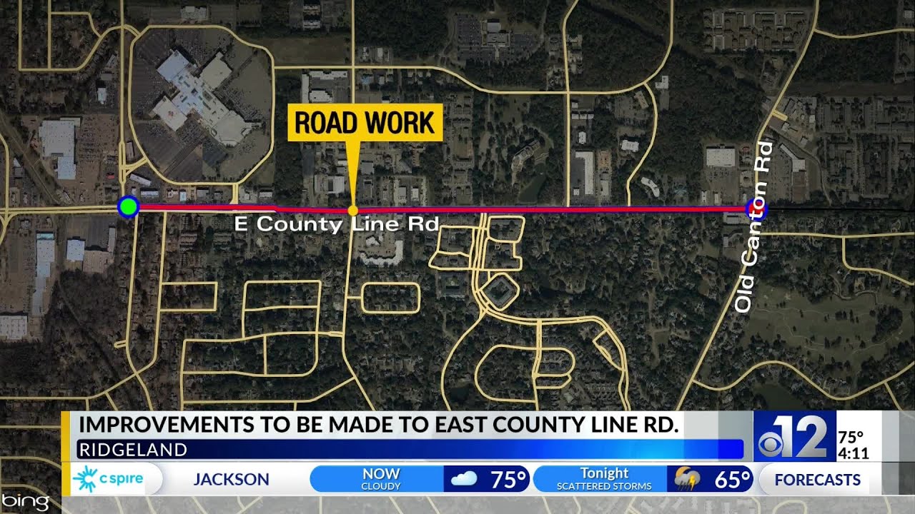 Improvements to be made to East County Line Road - YouTube