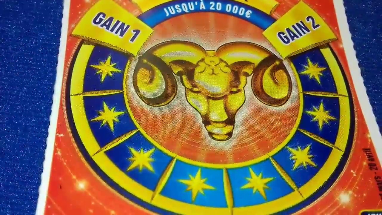 Tickets de grattage Goal Astro Bélier Astro Capricorne et Miel d'Or ...