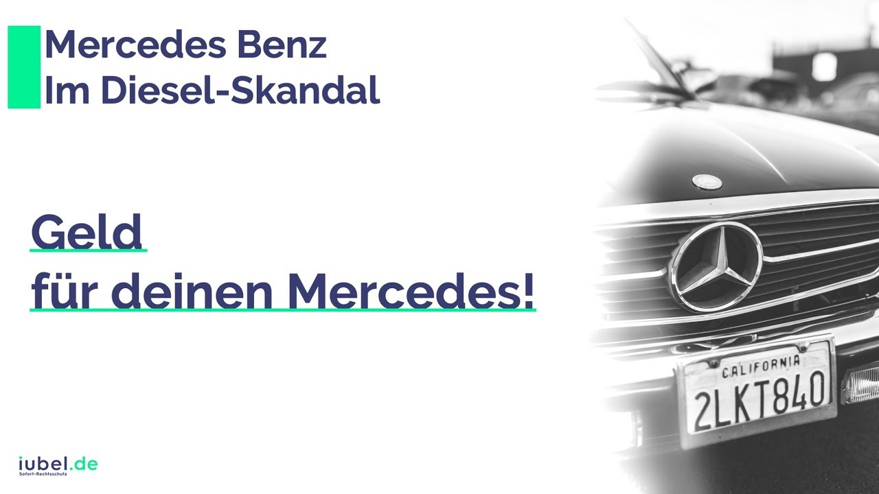 Ist Mein Diesel Betroffen Mercedes