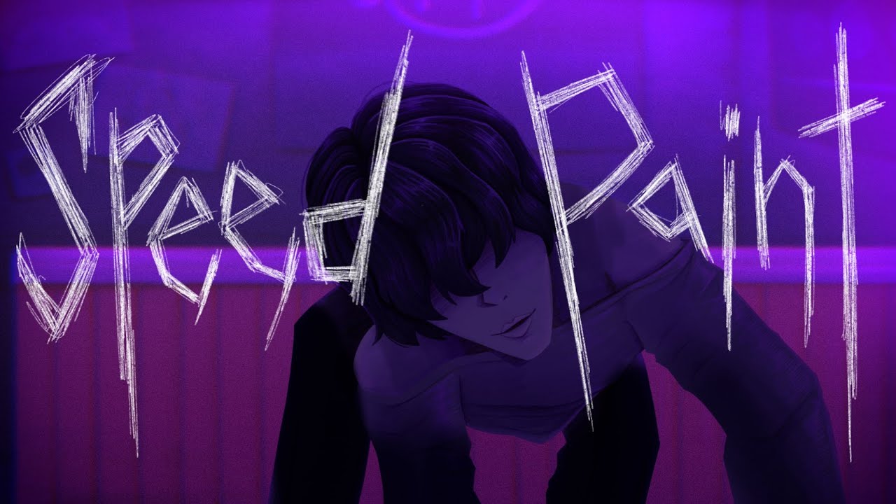 | Ghost the Sleep Paralysis Demon || Oc SpeedPaint | 🪦 (CC) - YouTube