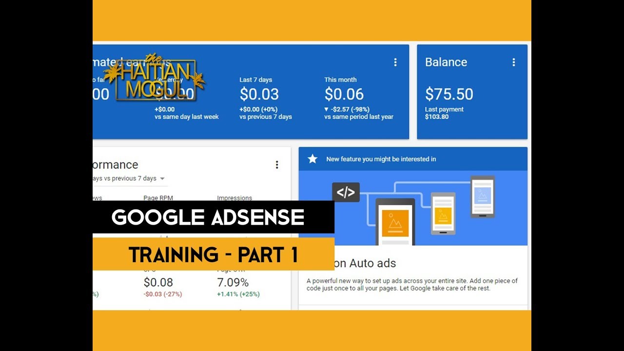Sign up for Google Adsense | Part 1 - YouTube