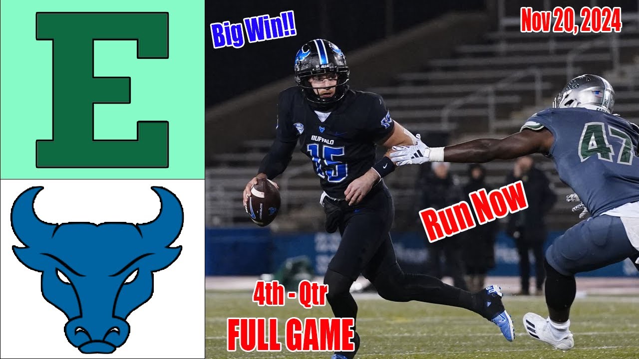 Eastern Michigan Eagles vsBuffalo Bulls WEEK 13 GAME HIGHLIGHTS Nov 20 ...