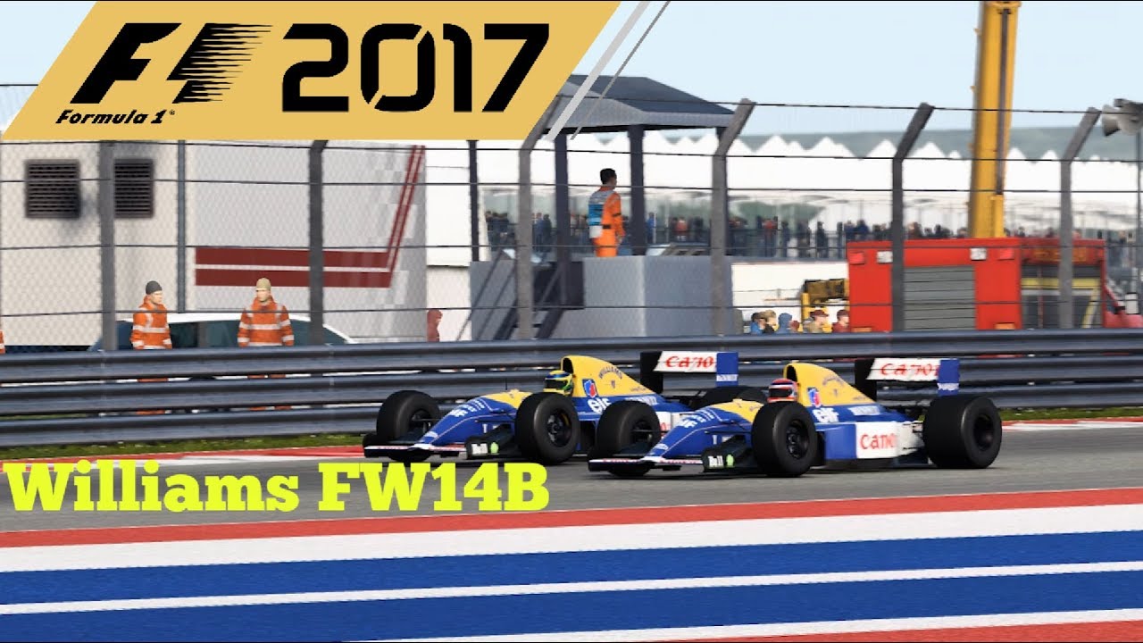 F1 2017 WILLIAMS FW14B - USA GP (COTA) - YouTube