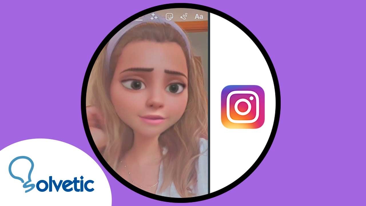 🔎 Cómo BUSCAR y USAR FILTRO DIBUJO ANIMADO Snapchat | Instagram - YouTube