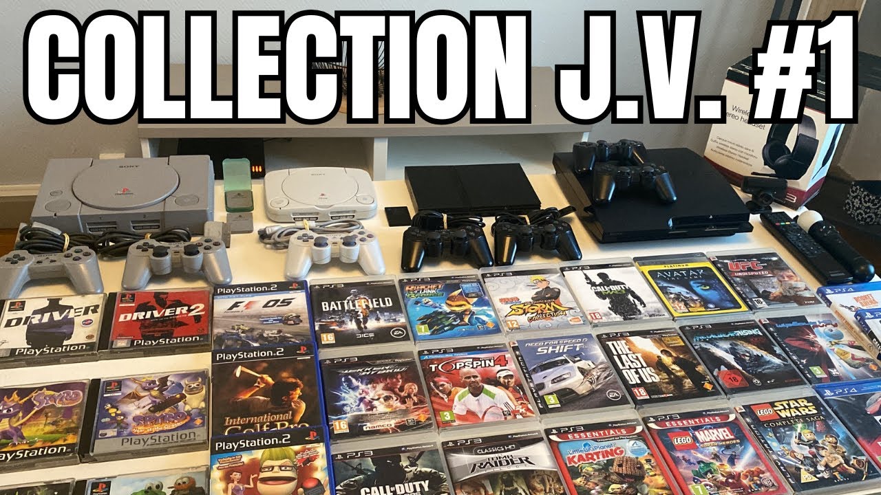 COLLECTION PLAYSTATION #1 : MON 1ER ACHAT ! TEST JV / FR / HD HertzGeek ...