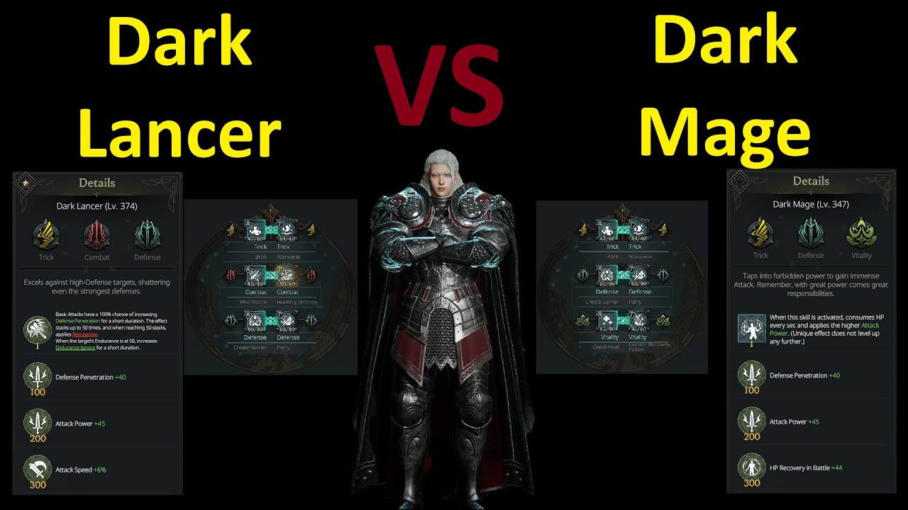 Lord 9 | Analyzing Dark Lancer vs Dark Mage - YouTube