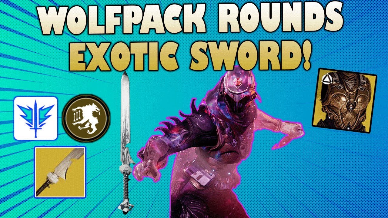New Exotic Sword Gives Infinite Prismatic Super! Wolfpack Rounds Sword - Destiny 2 The Final ...