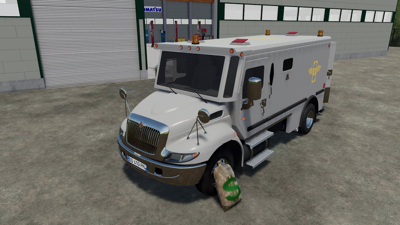 FS22 International Durastar Armoured Truck Farming Simulator 22 Mods ...