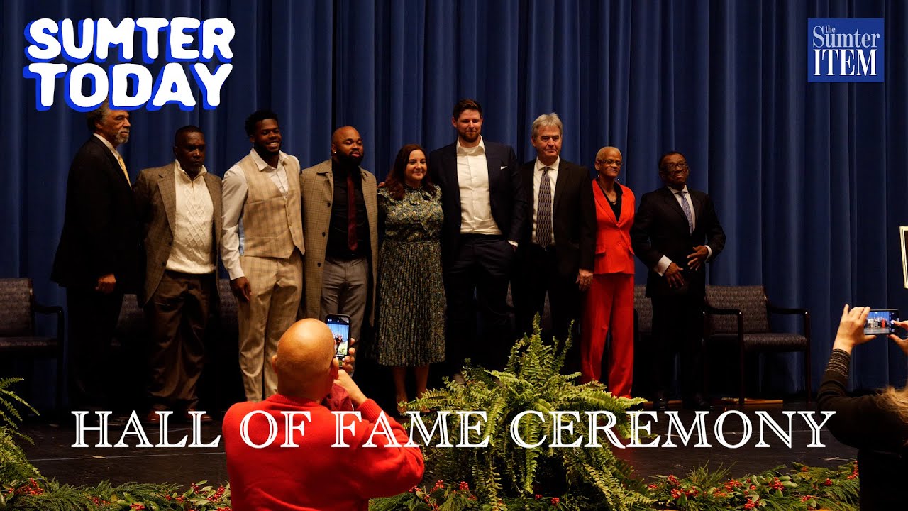 Sumter Today: Sumter High 2023 Hall Of Fame Ceremony - YouTube