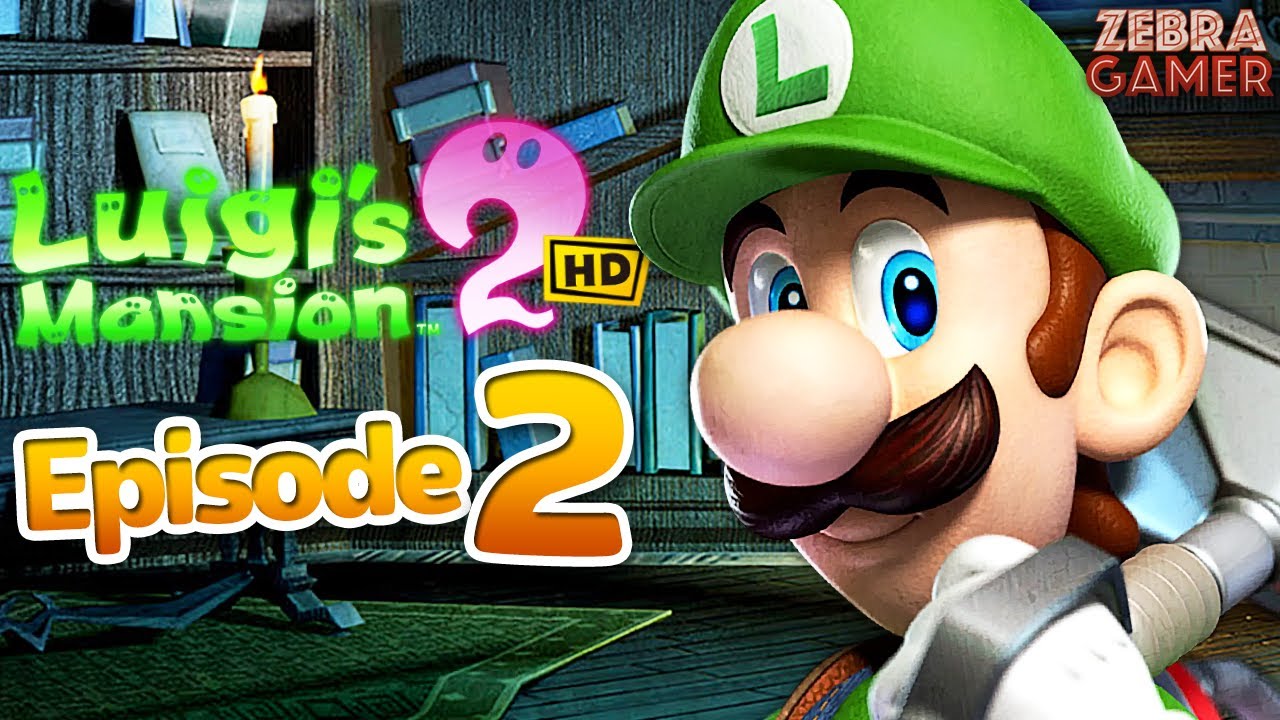 Luigi's Mansion 2 HD Gameplay Walkthrough Part 2 - A-2 Gear Up! Gloomy ...