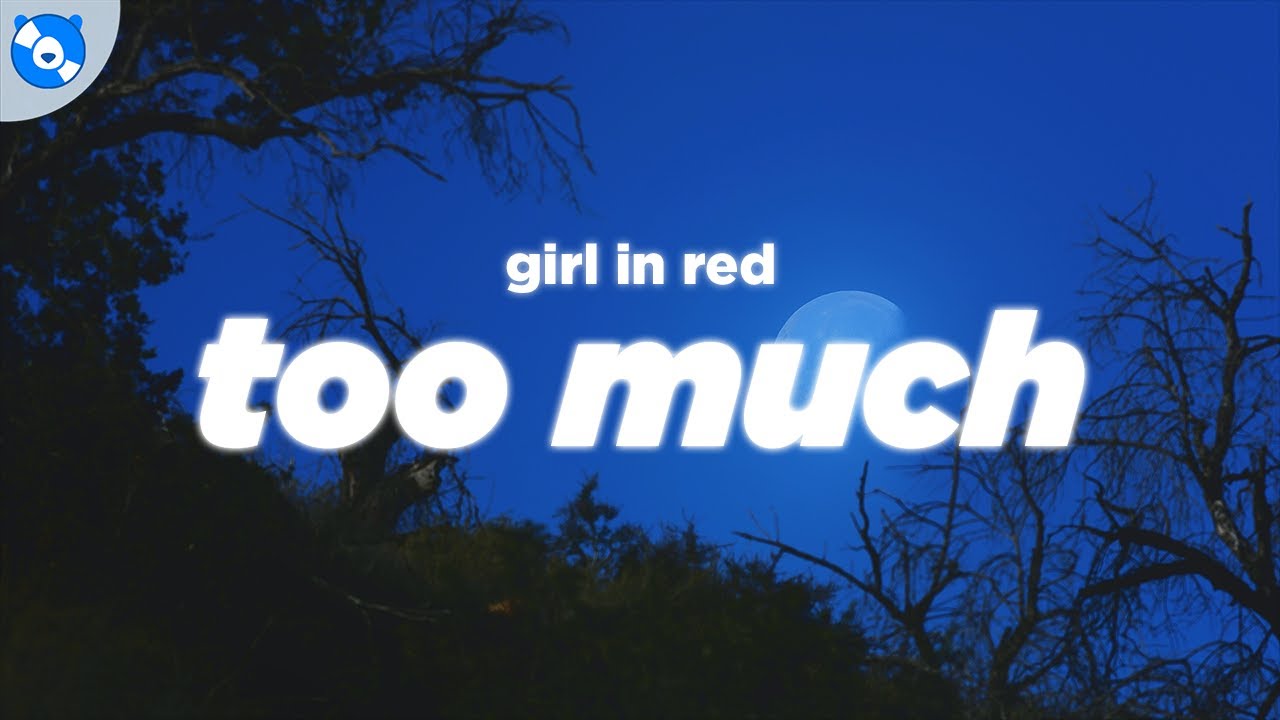 girl in red - Too Much (Clean - Lyrics) - YouTube