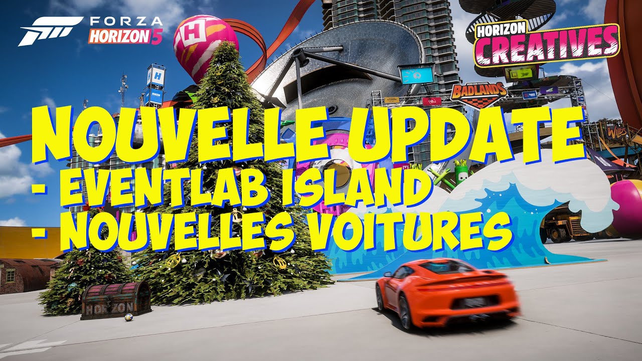 Forza Horizon 5 Extension Event Lab Island / update - YouTube