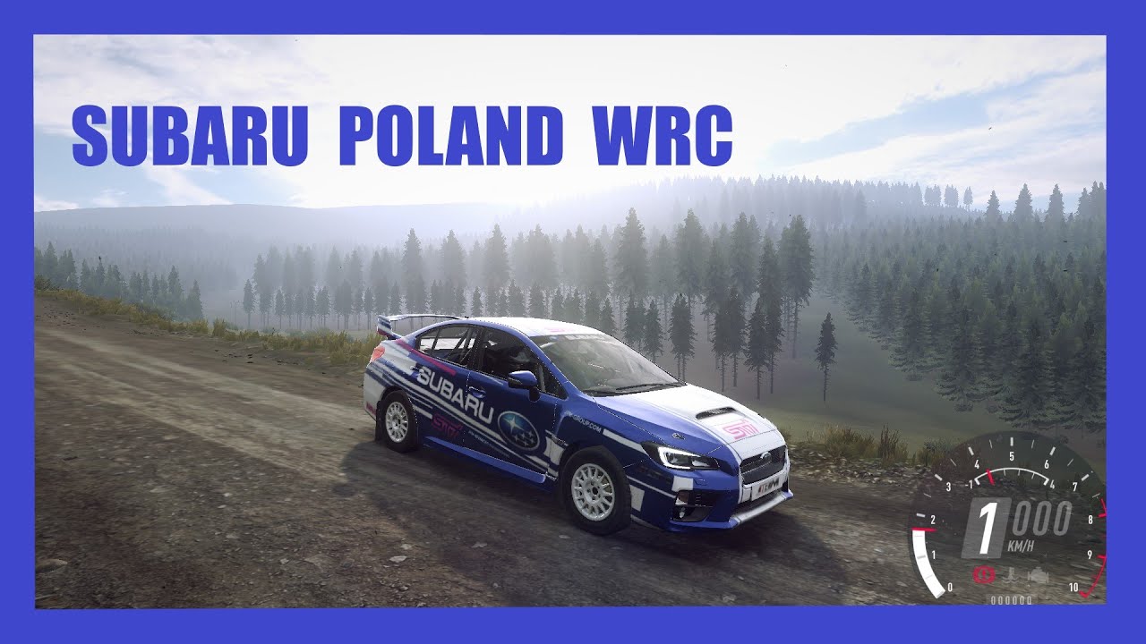 "Driving WRC in Poland with NEW SUBARU" | Dirt Rally 2.0 | Controller ...