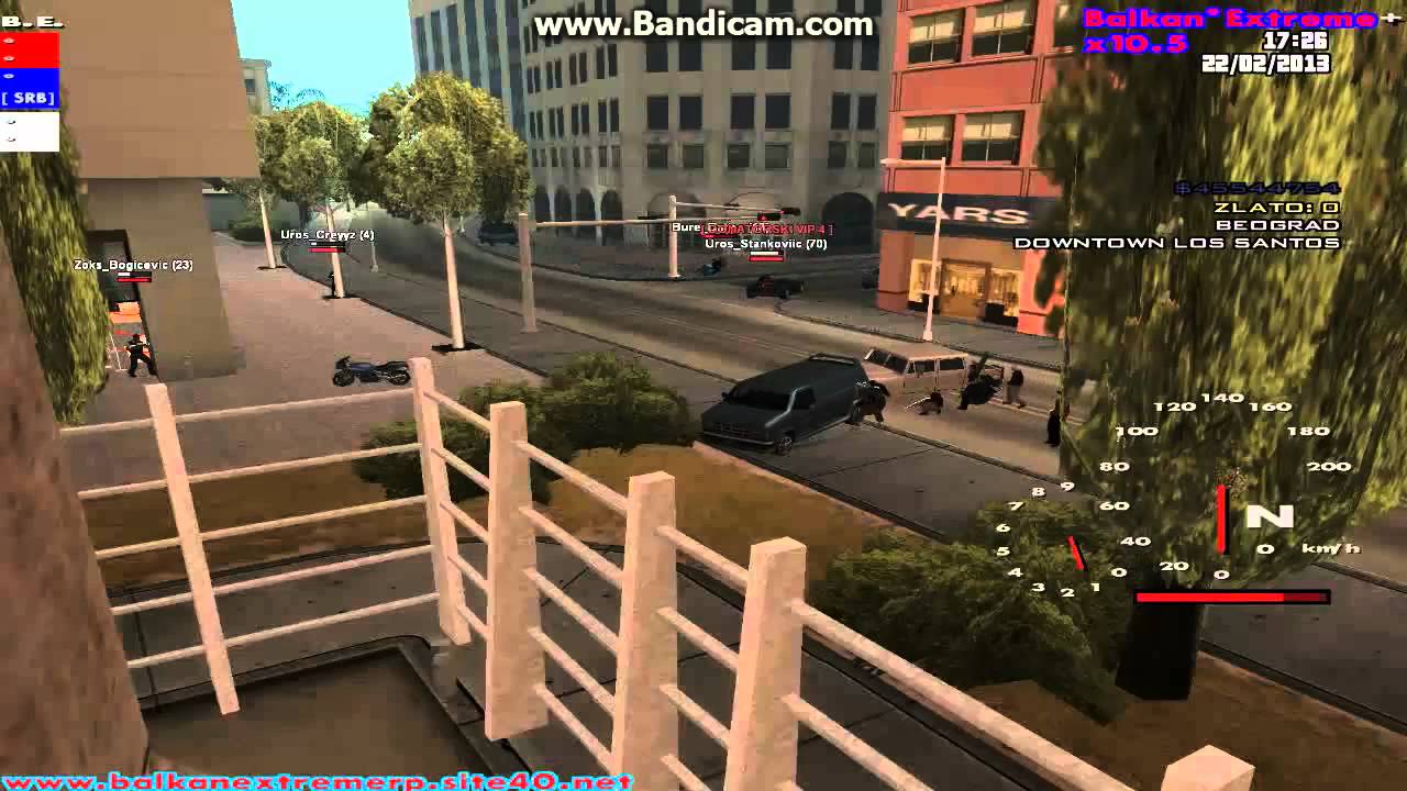 [BE] Balkan Extreme |RolePlay| [0.3x] (samp server) Pljacka Zlatare HD ...