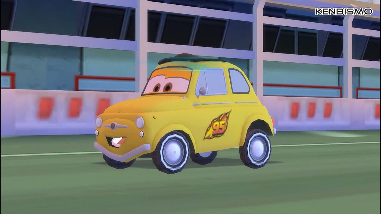 Luigi race at Harbor Sprint, Cars 2 The Video Game PC Gameplay 1080p HD ...