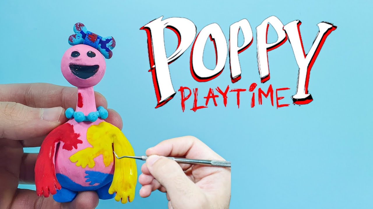 I made DOLLY the Doughgirl with Clay _ Poppy Playtime Chapter 5 - YouTube