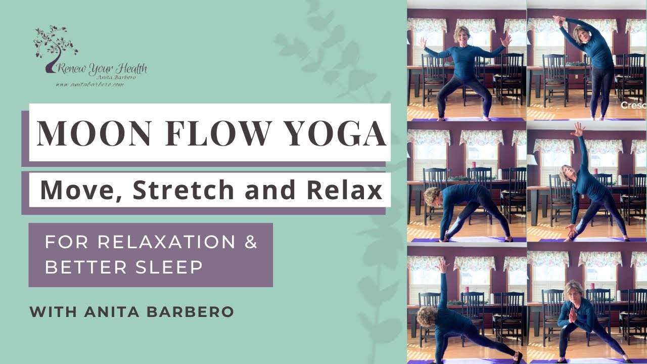 Moon Flow Yoga | For Relaxation & Better Sleep - YouTube