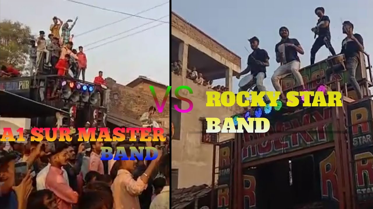 ROCKY STAR BAND 93 VS 46 |A1 SUR MASTER BAND Maha Takkar 2022 🔥 - YouTube