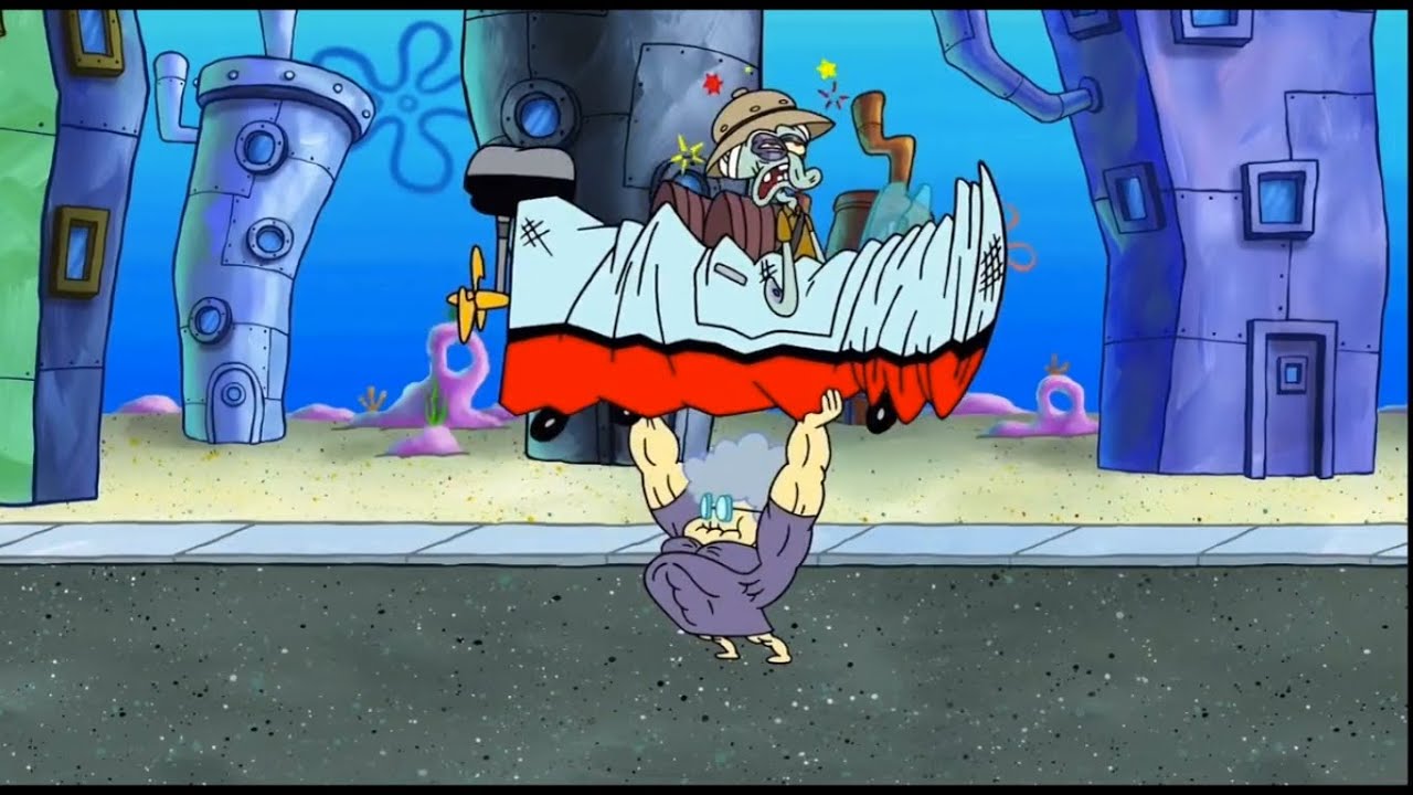 Female Muscle clip 377 - SpongeBob SquarePants - YouTube