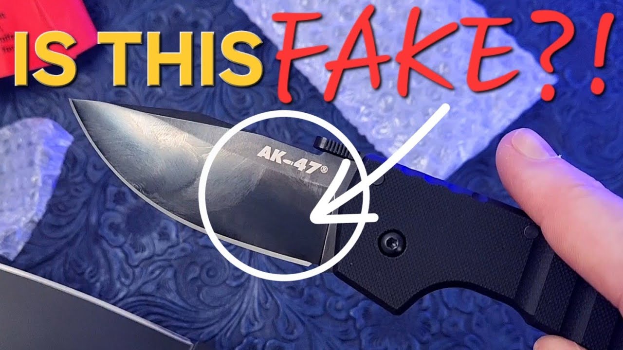 Did AMAZON rip me off? Cold Steel Unboxing - YouTube
