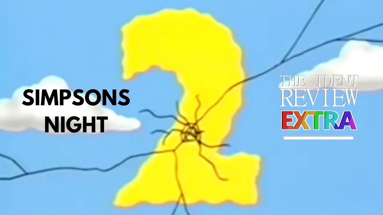 Simpsons Night (BBC2, 2000) - The Ident Review Extra - YouTube
